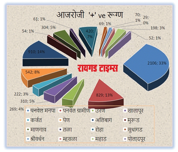रायगडात कोरोनाचे 893 नवे रुग्ण; 14 रुग्णांचा मृत्यू - Raigad Times