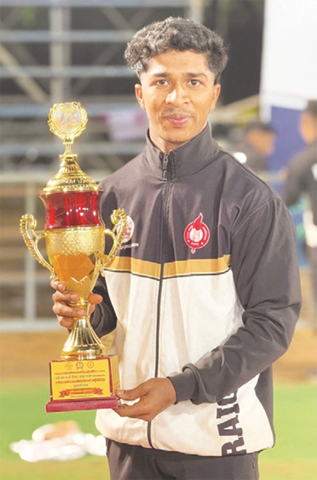 रोह्याच्या राज मोरे याची महाराष्ट्र कबड्डी संघात निवड - Raigad Times